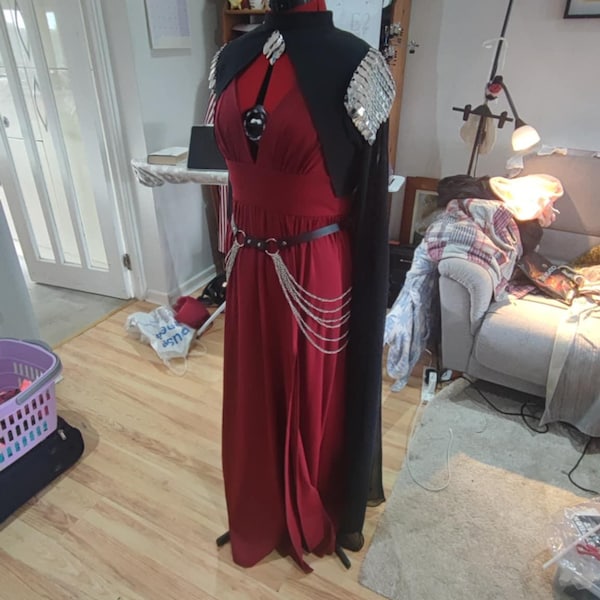TUTORIAL How to Make Scale Mail Cape - Etsy