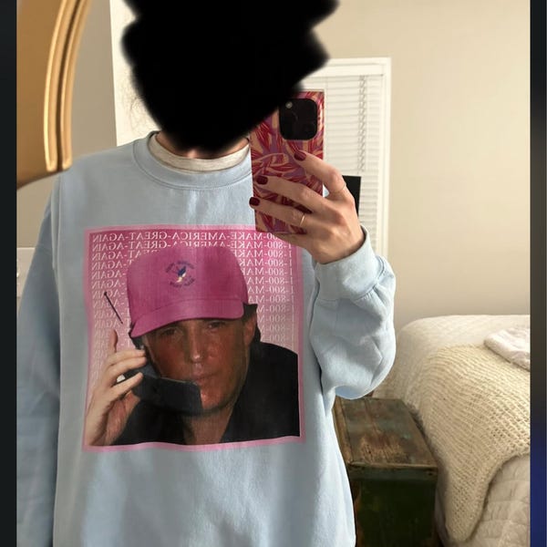 Second Amendment Sweatshirt for Women, Pink Firearm Back Design Sweater ...