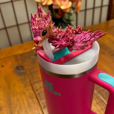 Lunar Dragon Straw Topper Stanley or Brumate 30oz or 40oz Straw Topper ...