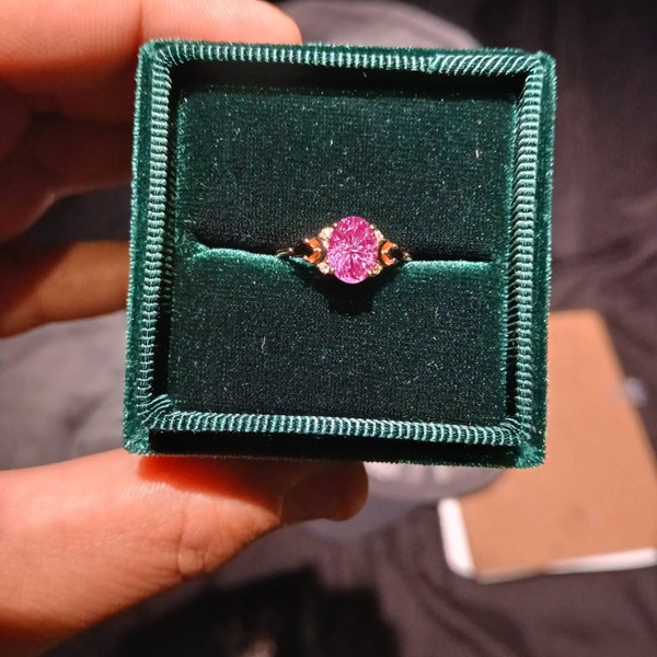 Firework Cut Alexandrite Engagement Ring Set Kite Onyx Moissanite Rings ...