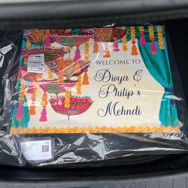 Seemantham Decor & Sreemantham Backdrop, Mehndi Decor as Haldi ...