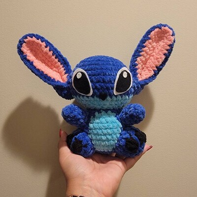 Crochet Pattern Cute Stitchie With Frog, Halloween and Valentine Theme ...