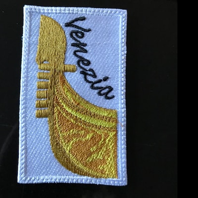 Venice Italy B Embroidered Patch - Etsy