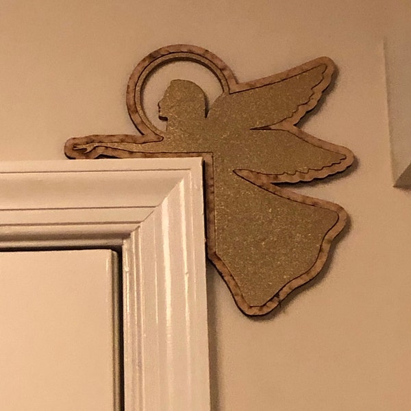 Guardian Angel Gift, Angel Door Corner Decor, Christmas Angel Corner ...