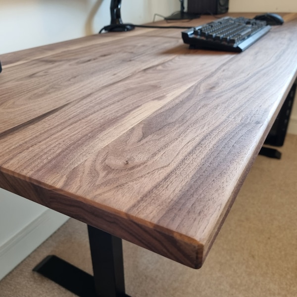 Desk Top for Home Office Standing Desk Table Solid Wood - Etsy UK