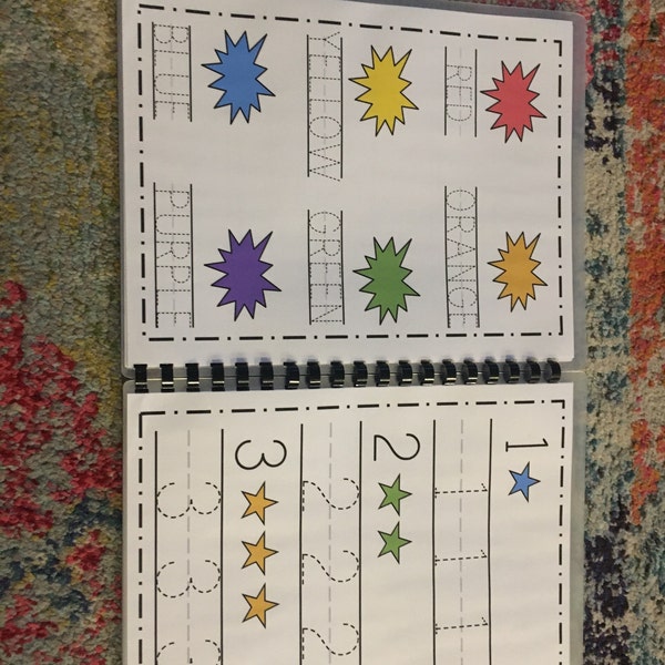 Lined Writing Paper Practice Learn to Write Paper - Etsy