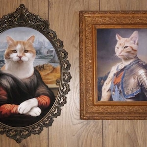 Custom Royal Pets Portrait Group Fish Portrait Gift for Fish - Etsy