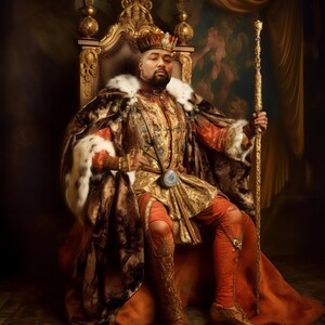 Custom Royal Portrait From Photo Renaissance Portrait Custom Men Women ...