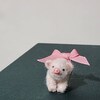 Needle Felted Pig Gift Animal Sculpture Felt Mini Pig 1:12 Dollhouse ...