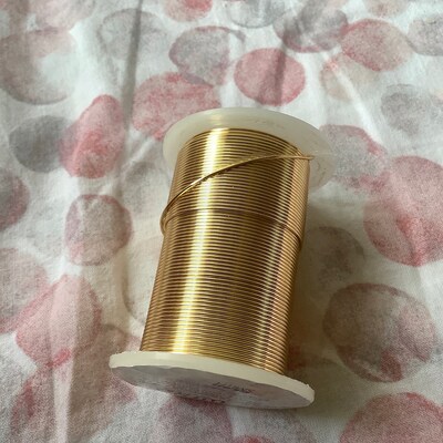 Beadsmith Wire: Gold, Silver, and Copper Wire Lacquered Tarnish ...