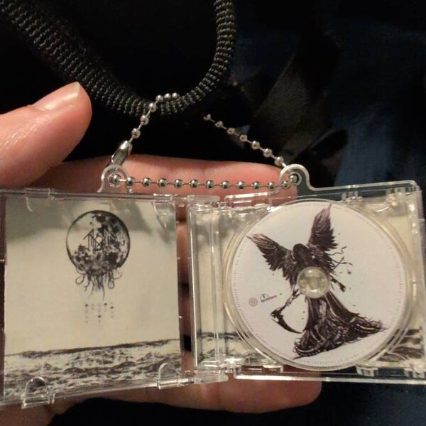 Custom Mini Album CD Keychain With NFC Play Your Favorite Music ...