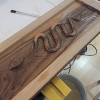 Snake Swimming Model , Wall Decor , Panel Relief for CNC Router Aspire ...