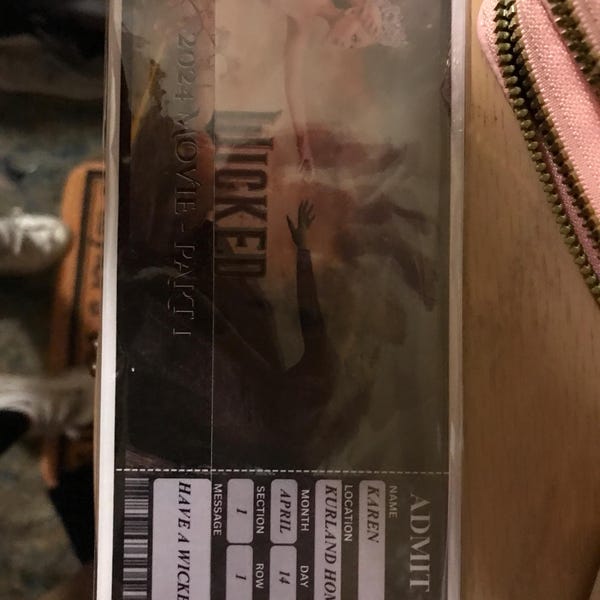 Printable Lion King Musical Theatre Ticket, Personalized Gift Reveal, Editable West End ...