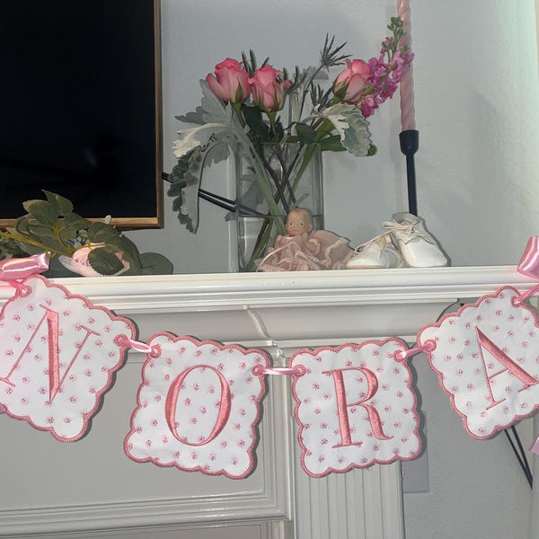 Nursery Decor Set, Heirloom Nursery Sign, Heirloom Nursery Banner Gift ...