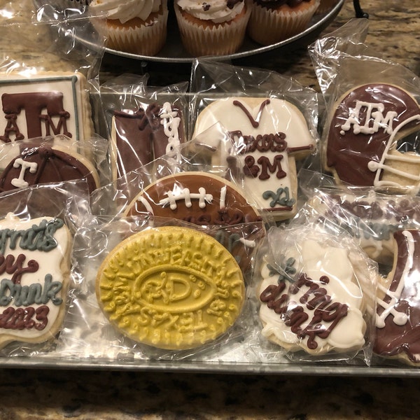 Texas A&M University Sugar Cookies - Etsy