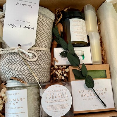 Self Care Spa Gift Box Relaxation Spa Set Unwind Spa Gift for Her ...