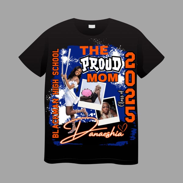 Editable Graduation T-shirt Template - Etsy