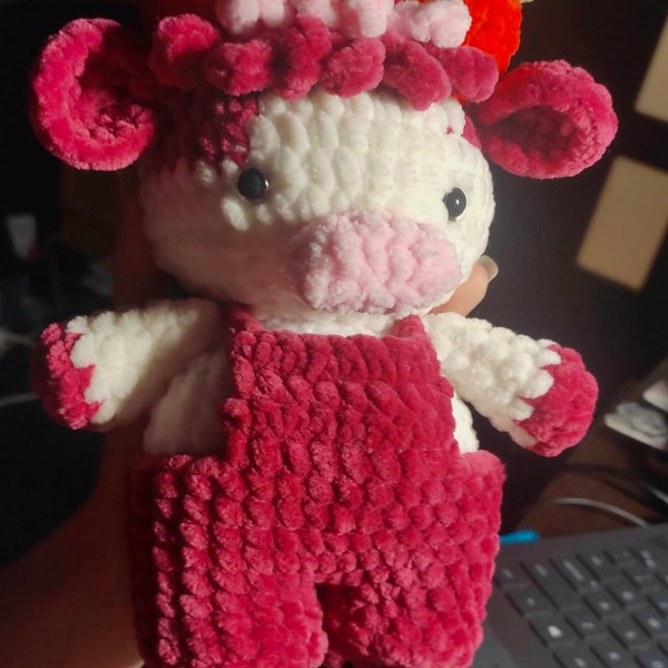 10-in-1 Fruit Cows Crochet Pattern Bundle (amigurumi Highland Cow ...