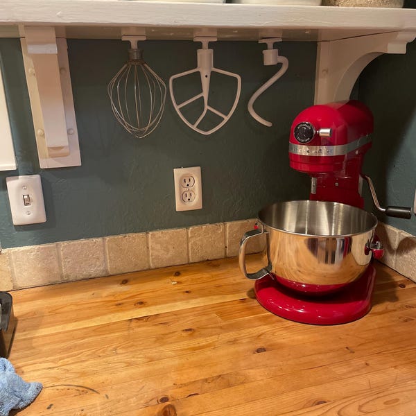 Kitchenaid Attachment Holder Mount for Kitchen Mixer Accessories Under ...
