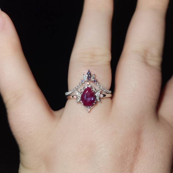 Lab Alexandrite OPAL Engagement Ring White Gold 1ct Mystic Alexandrite ...