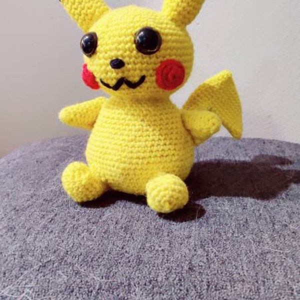 Crochet PDF Pattern - Super Easy Tutorial Cute Pikachu Amigurumi ...