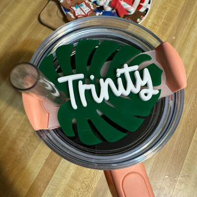 Personalized Heart Stanley Topper Custom Stanley Topper Personalized ...