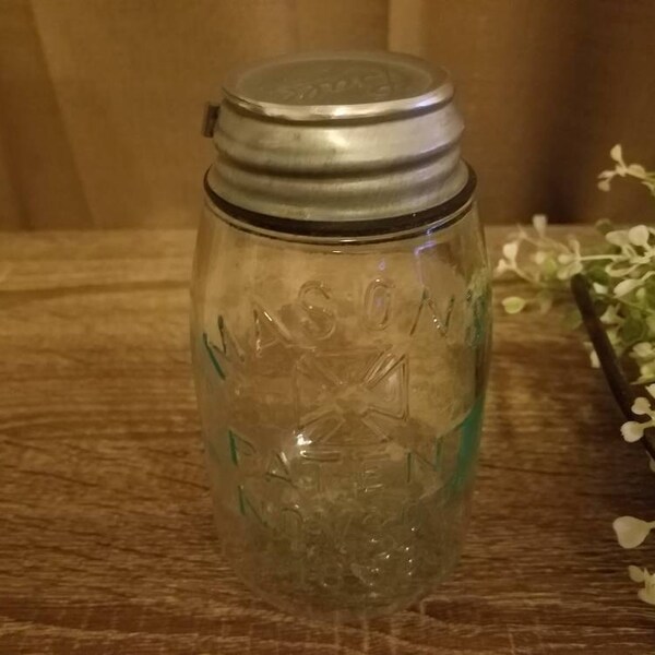 6 Mason Zinc Caps good Condition Jar Caps. Standard Size Fits Pint ...
