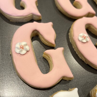 Royal Icing Flower Cupcake Toppers Rainbow Mix W/ White Sugar Pearl 30 ...