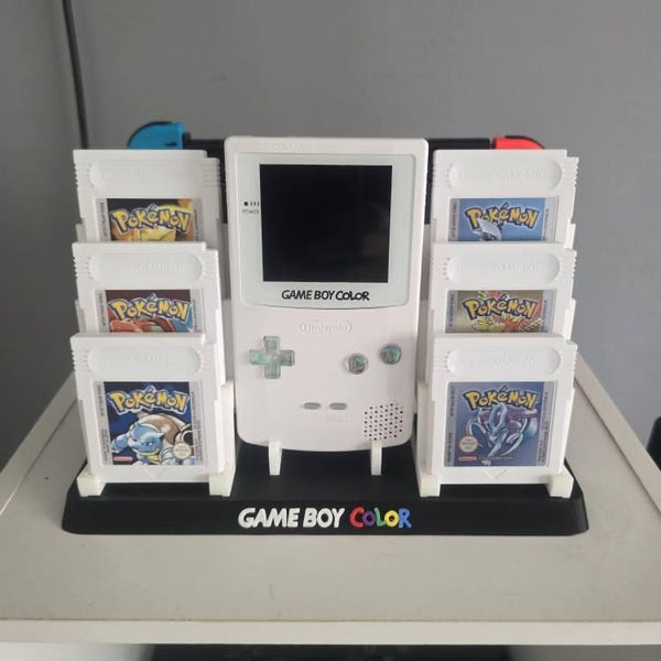 Gameboy Color 3 Game Display Stand | 3D Printed | Nintendo - Etsy