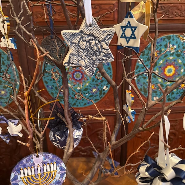 Shabbat Candle Holder/vase/ceramic Box, Unique Handmade Ceramic Shabbat ...