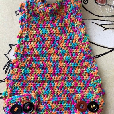 Crochet Pattern for Chookvest Chicken Vest/jumper/sweater/tabard Rescue ...