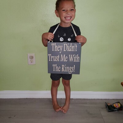 Ring Bearer Signs/ Ringbearer Sign/flower Girl Signs/wedding - Etsy