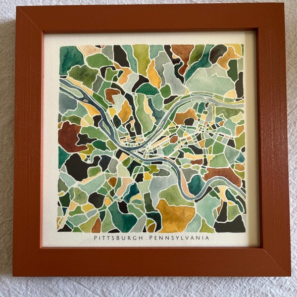 Anna Solid Color Frame- Choose Your Size/color- Narrow Frame - Handmade ...