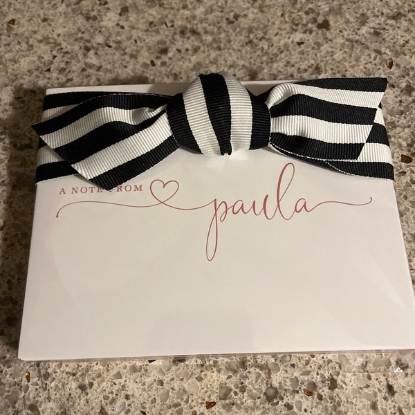 Note Cards With Envelopes Set for Women, Set of 10 Folded Stationery ...