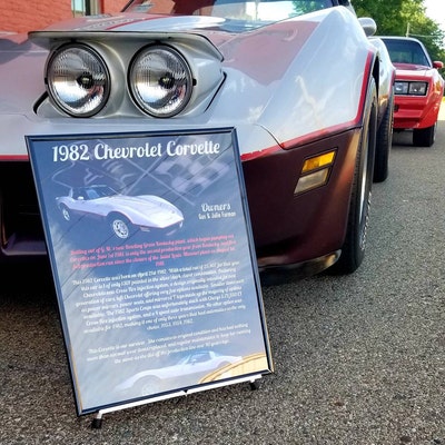 Digital Custom Car Show Board Edit - Etsy