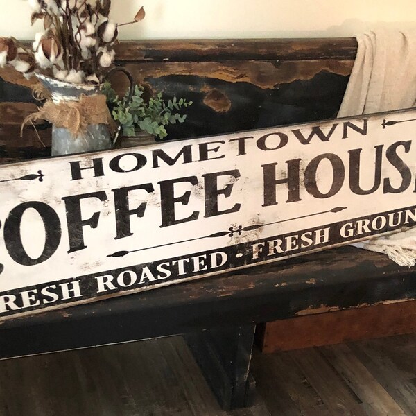 Coffee SVG File - Coffee House Svg - Fresh Coffee Svg - Coffee Sign ...
