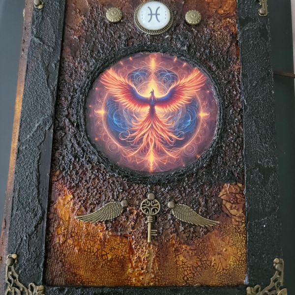 Gothic Diary Grimoire Custom Sketchbookbook of Shadows Spell Book ...