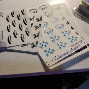 Cell Phone Payment Stickers. Different Color Options. Keep Track of ...