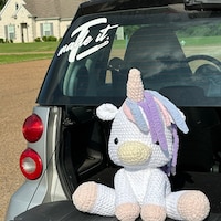 PATTERN Black Bunny Amigurumi Rabbit Crochet Bunny Pattern Sweet ...