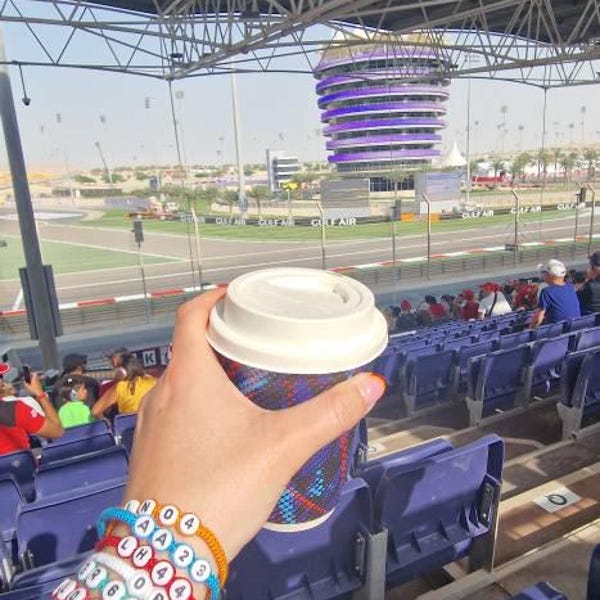 Formula 1 Driver Initials and Number Bracelet, F1, Norris Leclerc ...