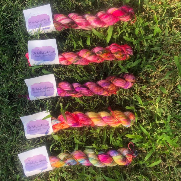 Hand Dyed Yarn Dk Weight Yarn Dk Yarn 100% Superwash Merino Merino Wool ...