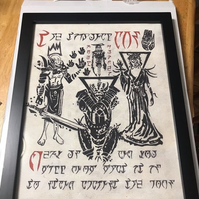 The Tribunal Gods of Morrowind Print - Etsy