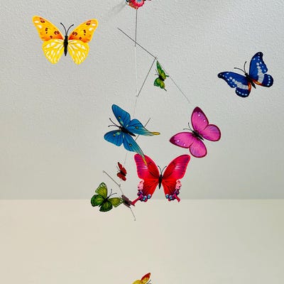 Butterfly Mobile - Etsy