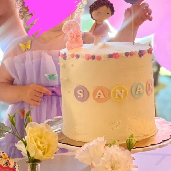 Sun Cake Topper , Fondant Sun Cake Topper , Sunshine and Clouds , First ...