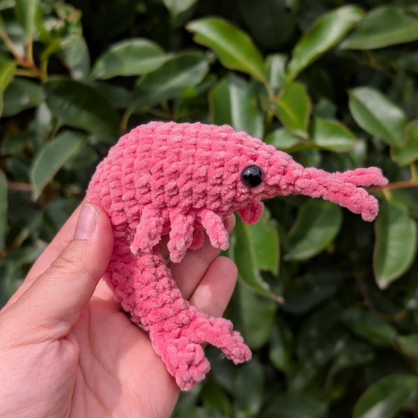 CROCHET PATTERN Shrimp No-sew Amigurumi by Mevvsan [PDF Instant ...