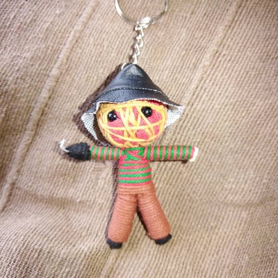 Jason Hockey Mask Horror Cult Icon Voodoo Handmade Voodoo String Doll ...