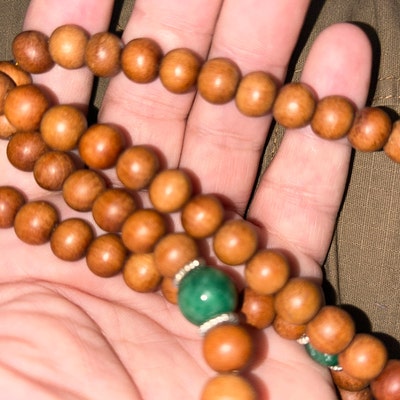 Sanskrit om Symbol, Hindu 'OM' Symbol, Inlaid Coral & Turquoise on Wood ...