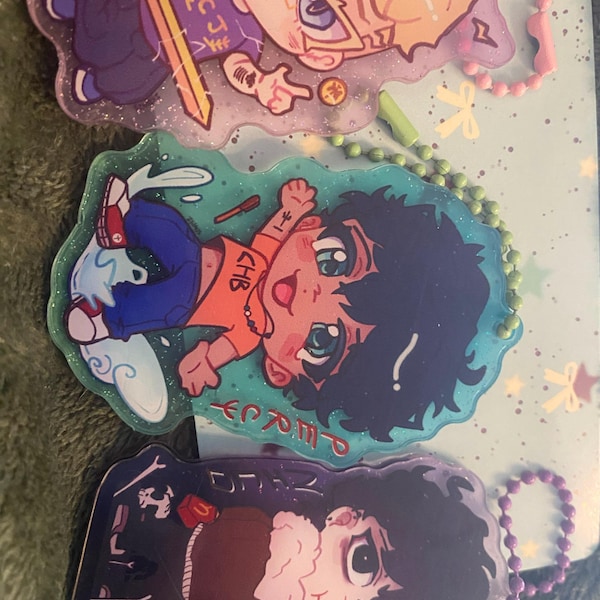 Sons of the Big Three Keychains (percy Jackson, Jason Grace, Nico Di ...