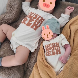 Cousin Crew Toddler Shirt Boho Retro Kids Shirt Cute - Etsy