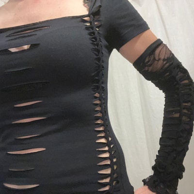 Sexy , Hand Made, Cut up Tank Top Inspired by Adam Saaks. - Etsy